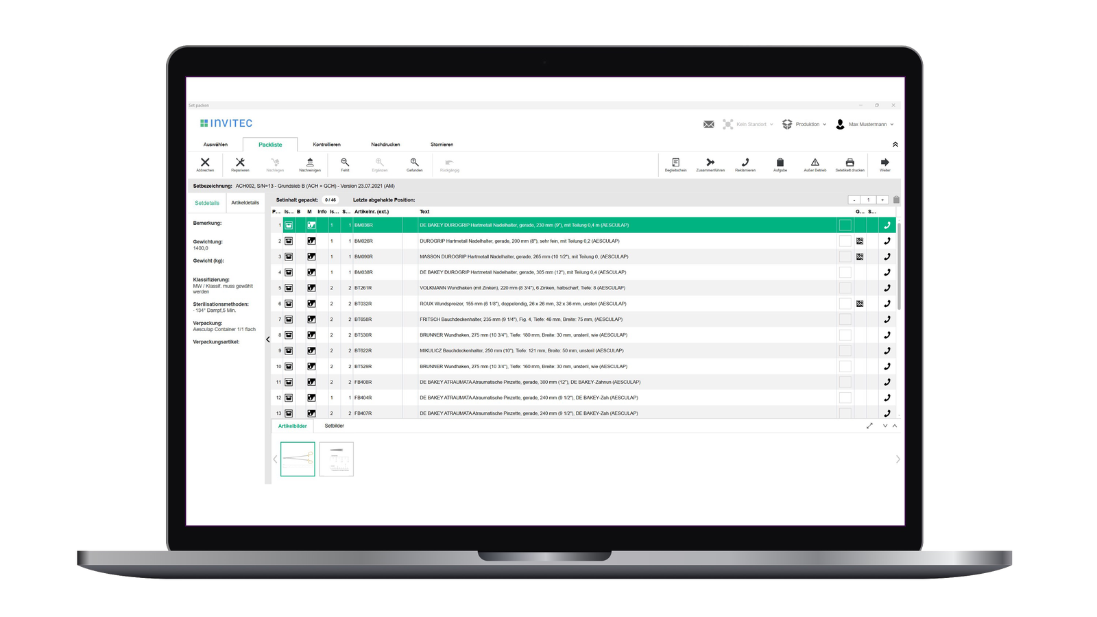 Vernetzung IT-Systeme Invitec - B.Braun - B. Braun