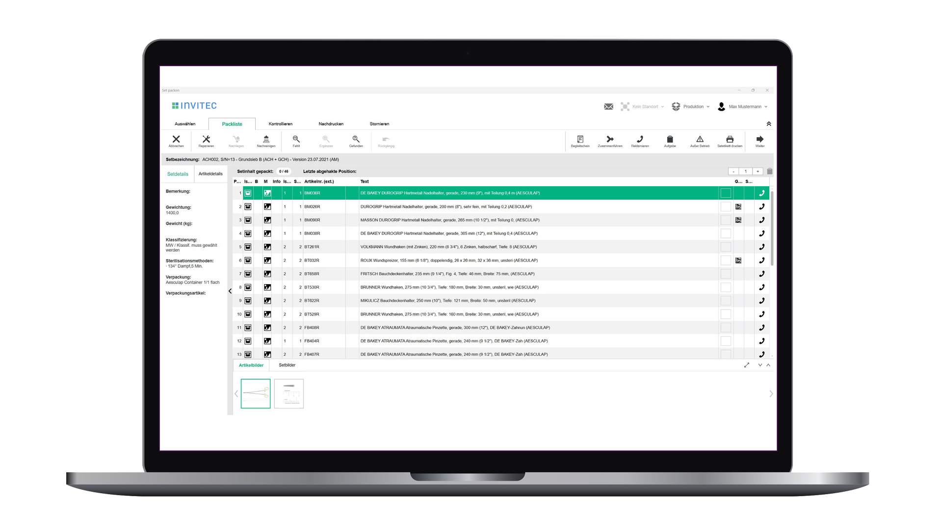Vernetzung IT-Systeme Invitec - B.Braun - B. Braun