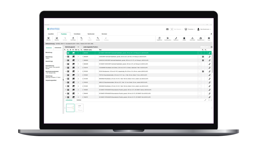 Vernetzung IT-Systeme Invitec - B.Braun - B. Braun