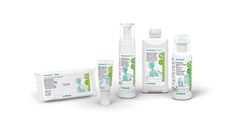 Gegen MRSA: Antibakterielle Waschung mit Prontoderm® - B. Braun