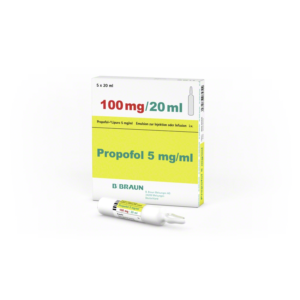 Propofol-®Lipuro 5 mg/ml Emulsion zur Injektion oder Infusion