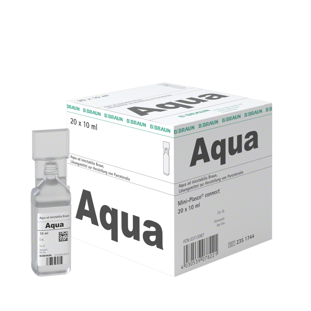 Aqua ad injectabilia Braun